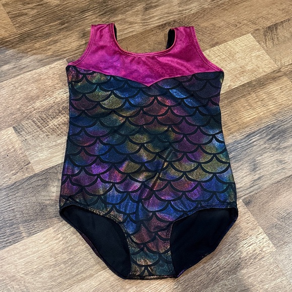 Other | Colorful Mermaid Scale Leotardsize 6 | Poshmark